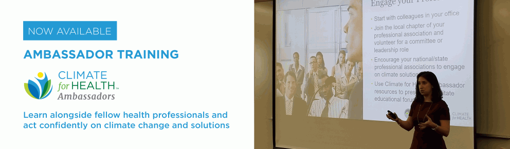 Ambassadors Training - Climate for Health